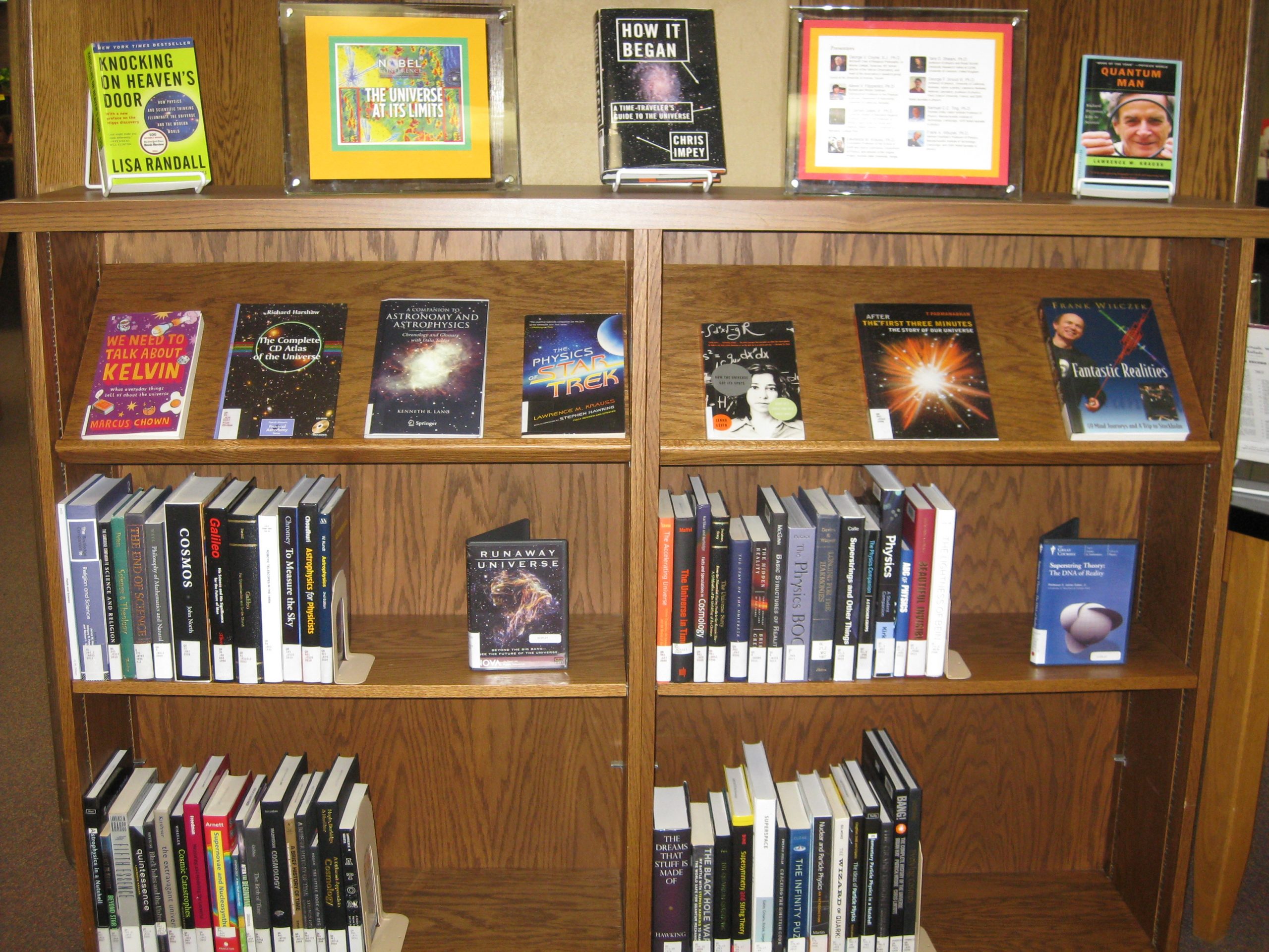 Nobel Conference Library Display - Library