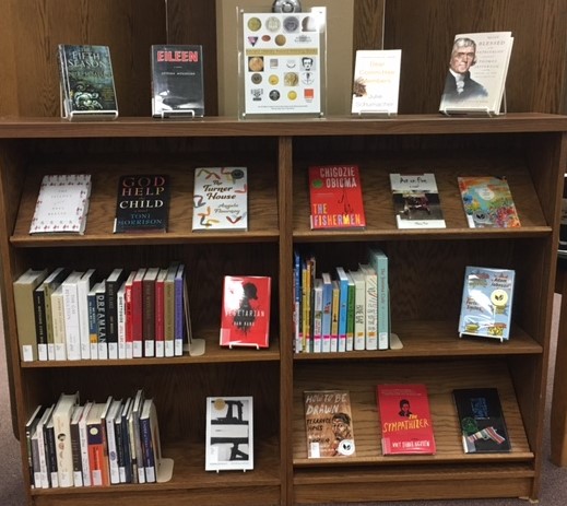 Literary and Historical Award Display - Library