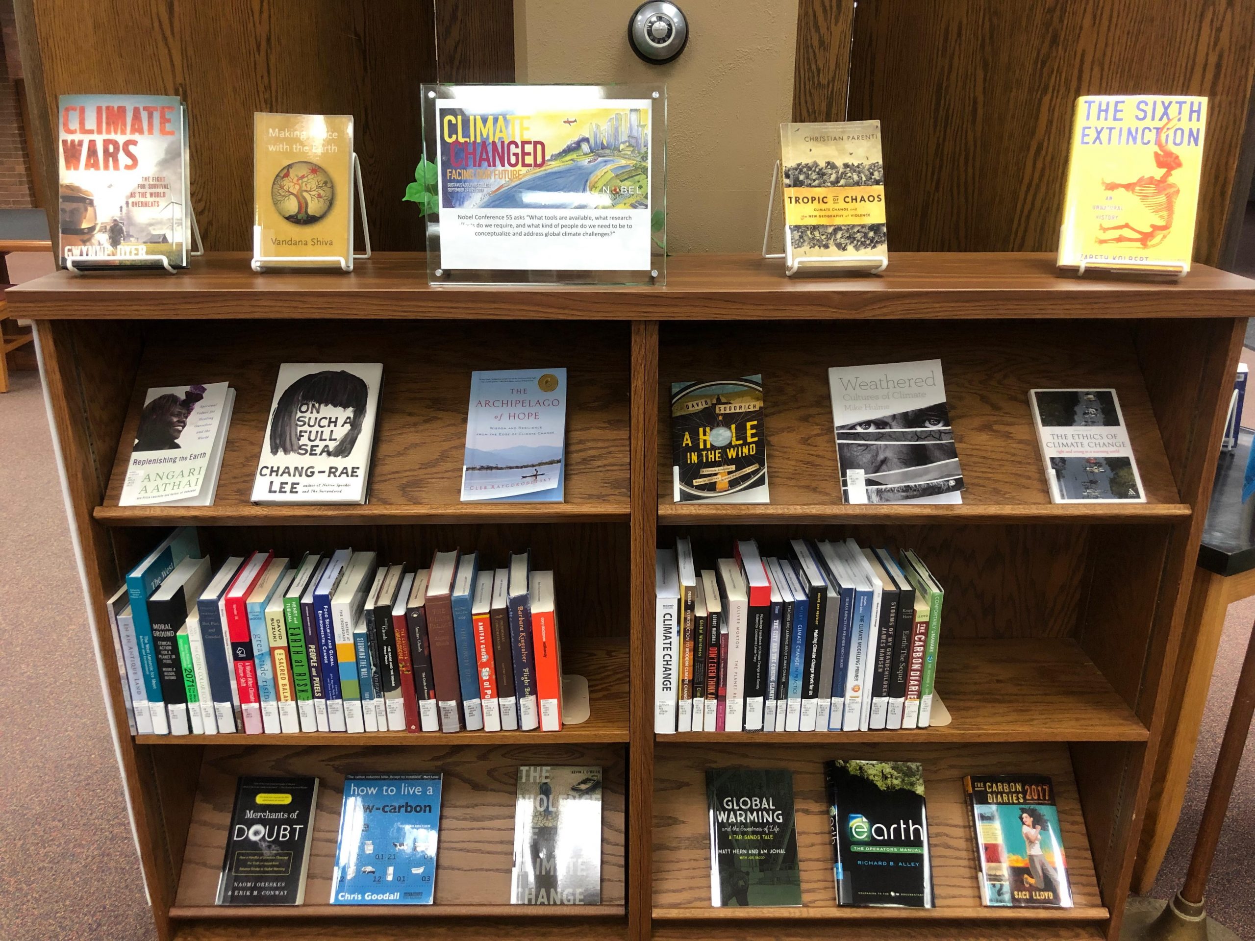 Nobel Conference Display - Library