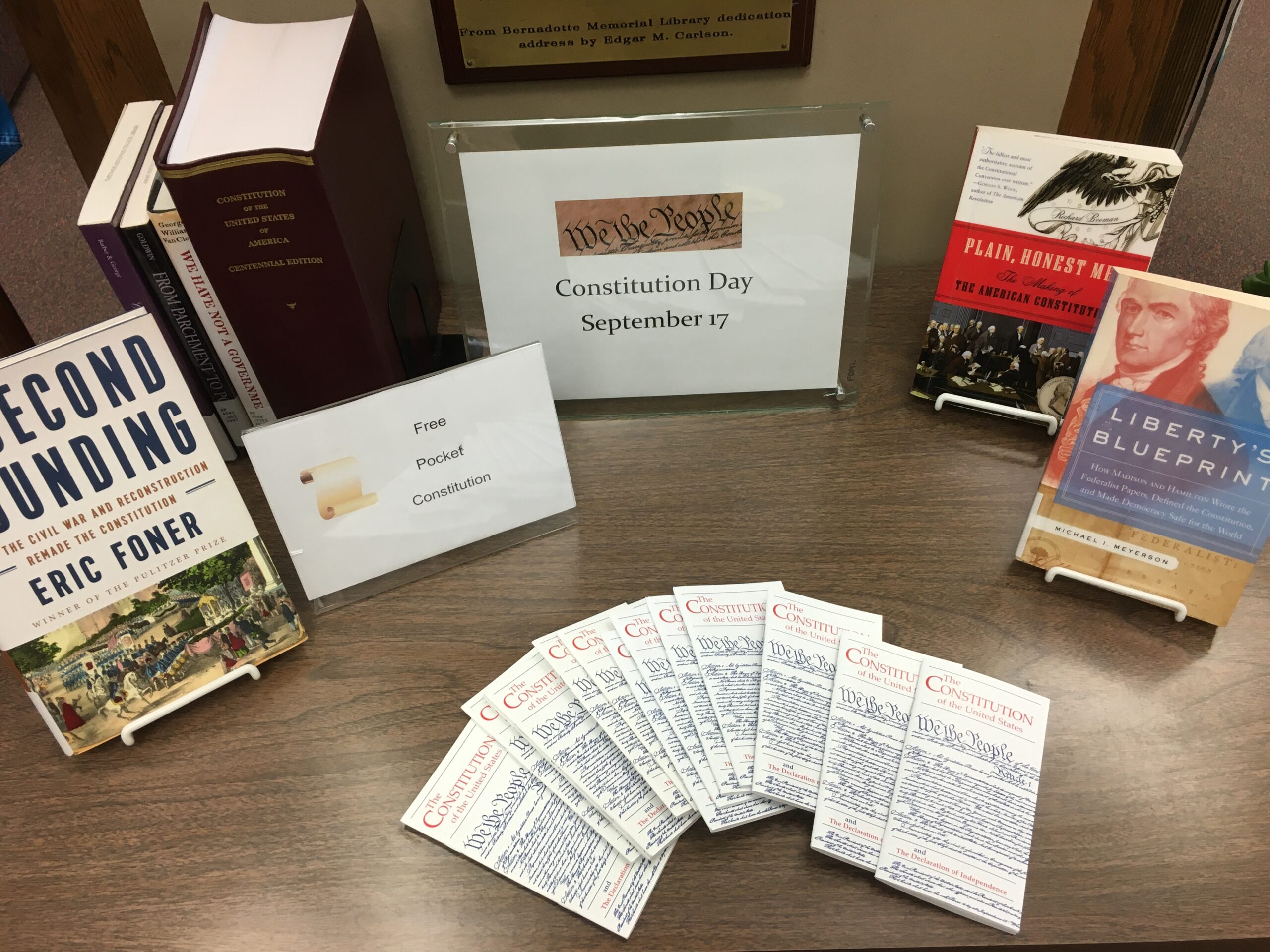 Constitution Day 2020 - Library